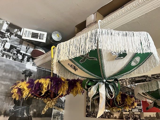 The deli's interior decorations celebrate Philadelphia's rich history – a reminder that you're participating in a delicious cultural tradition with every bite.