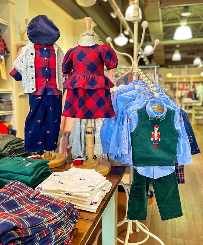 Tiny fashionistas rejoice! These plaid ensembles and holiday outfits will have grandparents reaching for both cameras and credit cards.