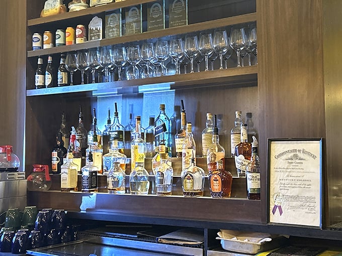 That liquor selection suggests Andy's takes its adult beverages as seriously as its baked goods. Breakfast cocktails aren't just allowed – they're encouraged.
