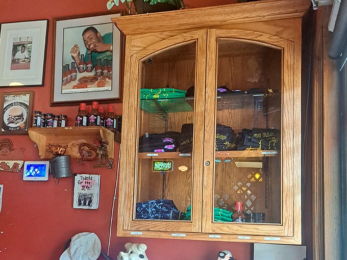 When the food is this good, you want to take the experience home. Dancing Pigs merchandise – because some souvenirs you can taste.