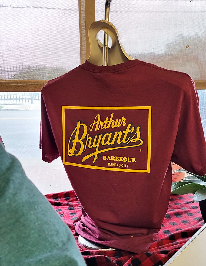 The ultimate souvenir – wear it proudly, but be prepared for strangers to ask about your barbecue experiences. Consider it a conversation starter.