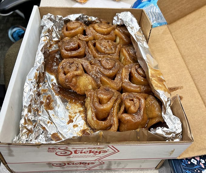 Proof that good things come in small packages—these mini sticky buns deliver the same flavor punch as their larger siblings, just with less guilt.