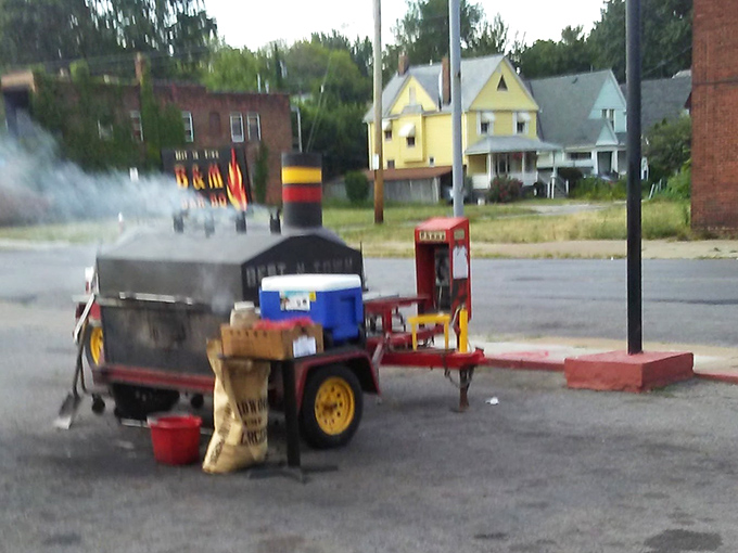 The source of that intoxicating aroma that's been known to cause traffic slowdowns and spontaneous U-turns throughout the neighborhood.