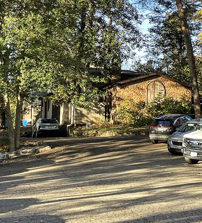 From the outside, you might mistake it for a hobbit's luxury vacation home—until the aroma of grilled steaks gives away its true purpose.