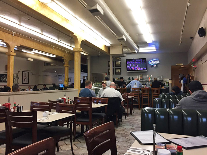 A dining room where strangers become neighbors and regulars become family – the living room of Alameda's breakfast community.