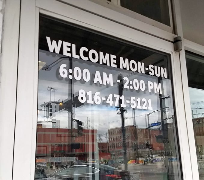 Those hours—6 AM to 2 PM daily—tell you everything: this is a place that knows exactly what it does best and doesn't mess around with dinner dilettantes.