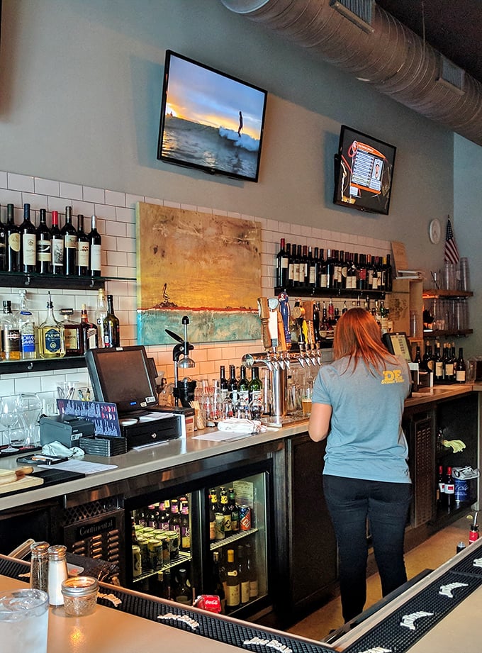 Behind every great seafood restaurant is a well-stocked bar. This isn't just where drinks are poured—it's where vacation mode officially begins.