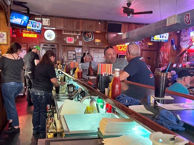 The heart of any great tavern is its staff—efficient, friendly, and masters of the delicate art of keeping your glass full.
