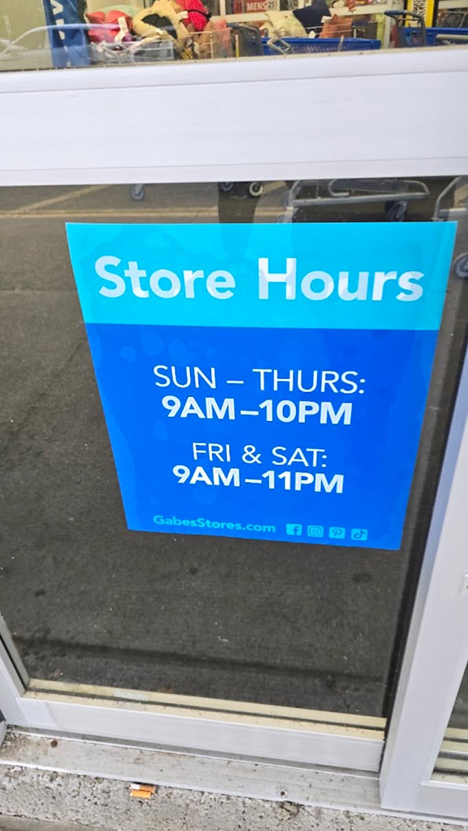 These generous store hours are practically an invitation to shop until you drop—or at least until 10PM on weeknights!