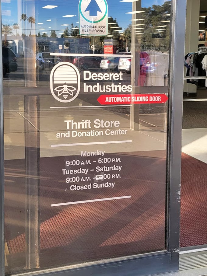 The gateway to bargain paradise. These hours are worth memorizing like your grandchildren's birthdays—essential family information.