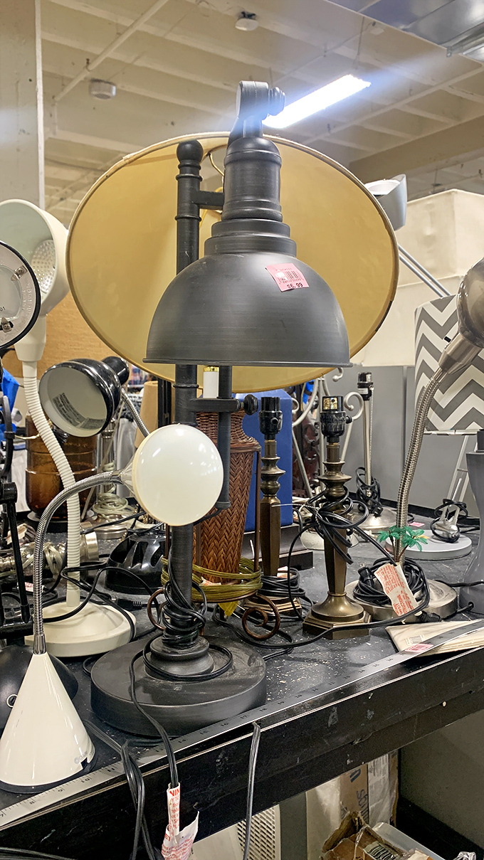 Lamps with attitude and history illuminate more than rooms; they're beacons of sustainable shopping in a throwaway world.