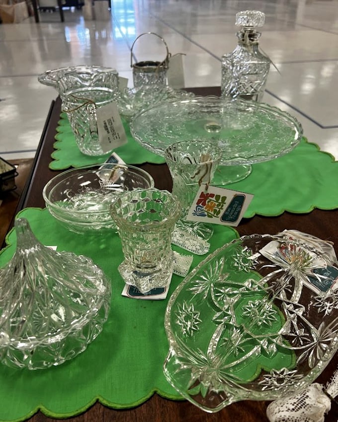 Crystal serving pieces that make even water look fancy – imagine what they'd do for your holiday punch!