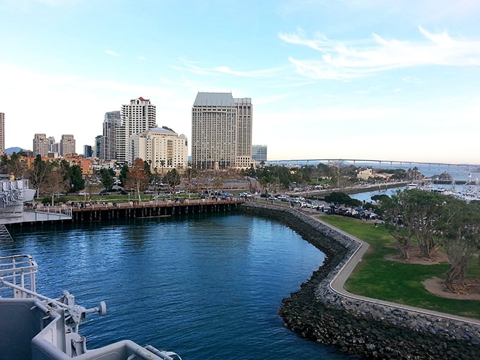 Coronado's skyline provides the perfect backdrop for this island paradise just across the bay.