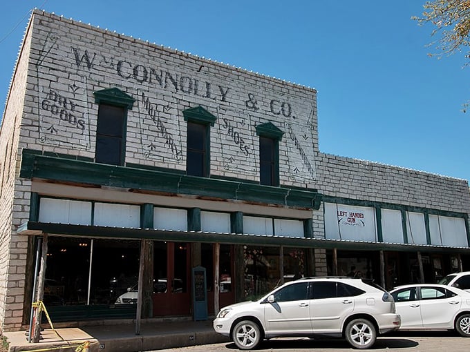 The old Connolly & Co. building stands like a monument to commerce done right, when quality mattered most.