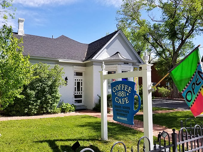 1881 Coffee Café serves charm with every cup, where baked goods and small-town warmth feel like home.