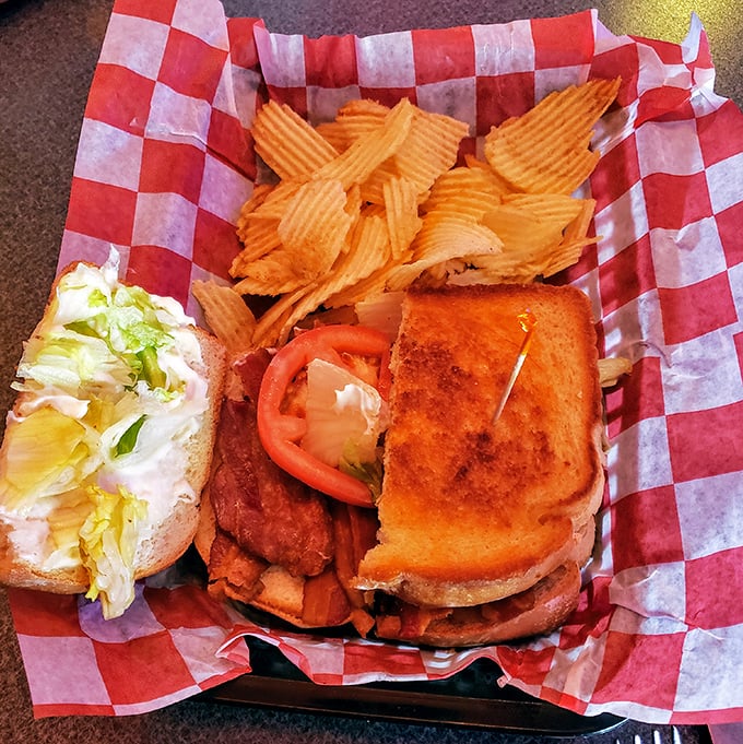 The BLT that makes you question every sandwich decision you've ever made. Crispy, fresh, and served with a side of "why don't all sandwiches taste this good?"