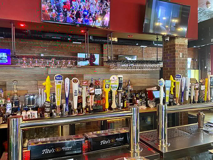 A well-stocked bar where your cocktail might smoke, glow, or possibly tell you ghost stories.
