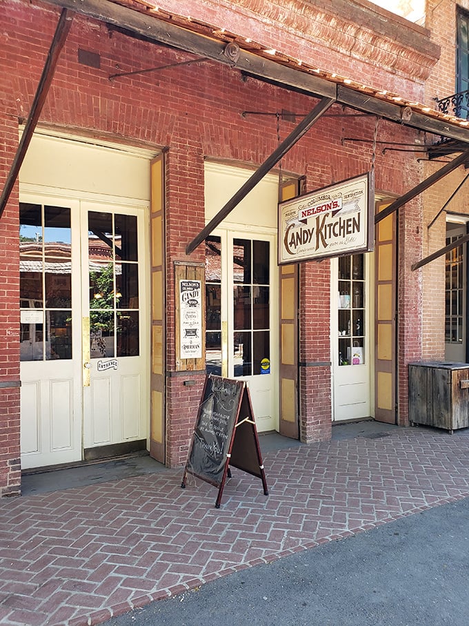 Nelson's Candy Kitchen tempts sweet tooths with old-fashioned confections – proof that some gold rush treasures come wrapped in paper, not buried in streams.