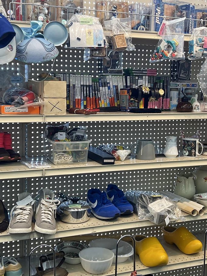 The housewares section—a treasure trove of kitchen gadgets, dishware, and everyday items that make setting up home affordable.