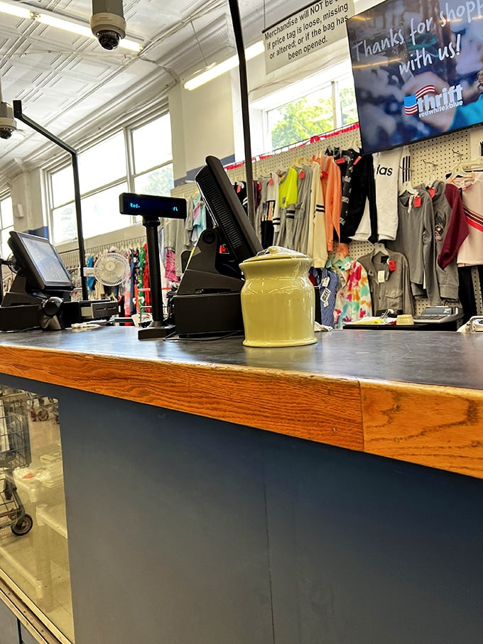 The final frontier—checkout counters where treasures are tallied and the thrill of scoring incredible deals becomes mathematically satisfying.