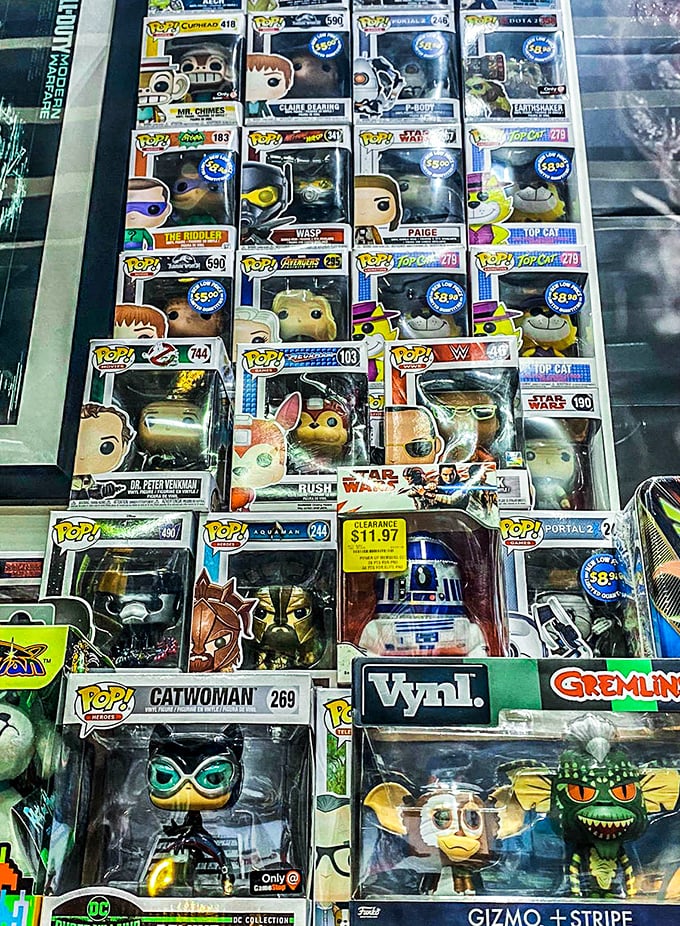 Pop culture collectibles where childhood memories meet adult collecting passions in perfect harmony together.