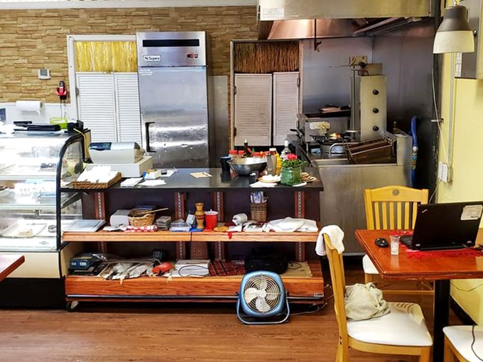 A glimpse into the kitchen—the engine room where Eastern European culinary magic happens without fancy pyrotechnics or unnecessary drama.