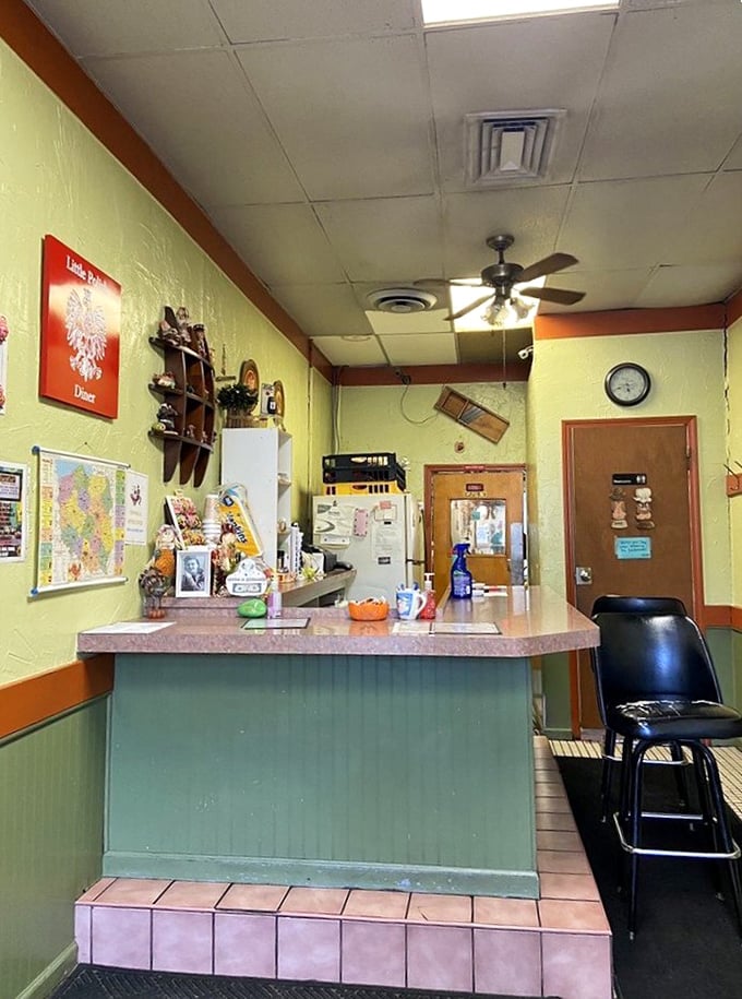 The humble counter where culinary magic begins. No fancy marble tops or Edison bulbs here—just honest food prepared with generations of know-how.