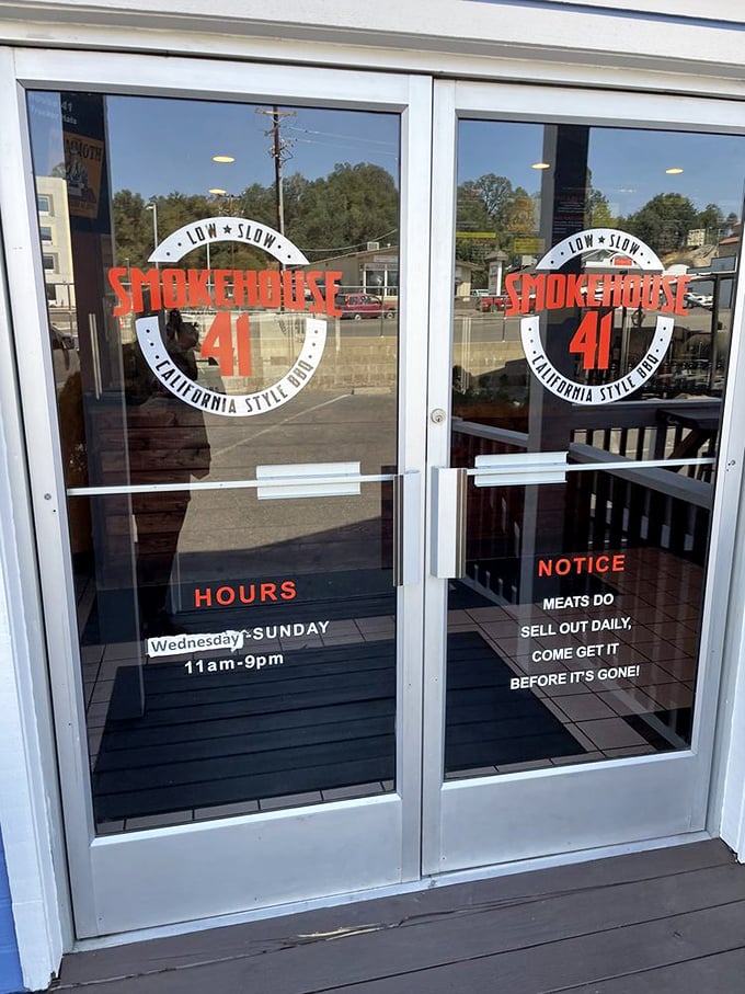 "Meats do sell out daily" isn't just a sign—it's a life lesson about priorities and the importance of punctuality.