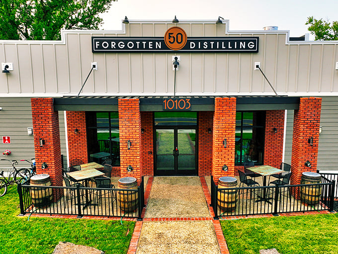 Forgotten 50 Distilling brings craft spirits to Berlin with a tasting room that's both industrial-chic and welcoming—barrel tables included for that perfect Instagram moment.