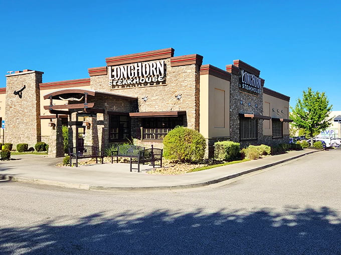 Even chain restaurants in Aiken get the rustic treatment – because when in Rome (or South Carolina), blend with the aesthetic.