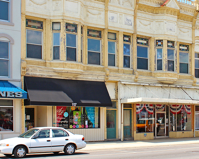 Historic buildings with character that developers in big cities would charge you triple for, marketed as "authentic vintage charm."