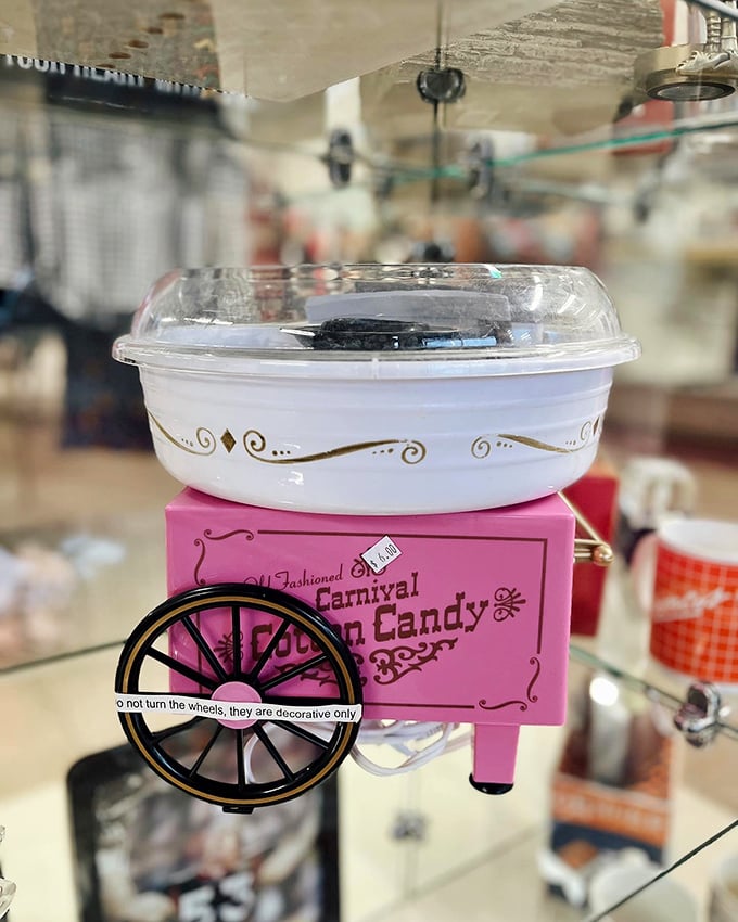 Sweet nostalgia on wheels! This cotton candy maker promises sugary memories without the carnival price tag.
