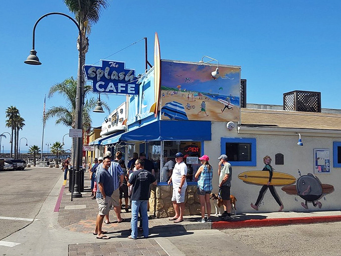 On sunny days, the line stretches down the block—a testament to food worth waiting for. Strangers become friends discussing menu strategies.