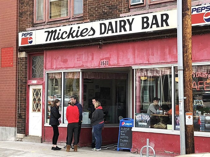 The line outside isn't a deterrent—it's part of the experience, a gathering of the breakfast faithful awaiting their reward.
