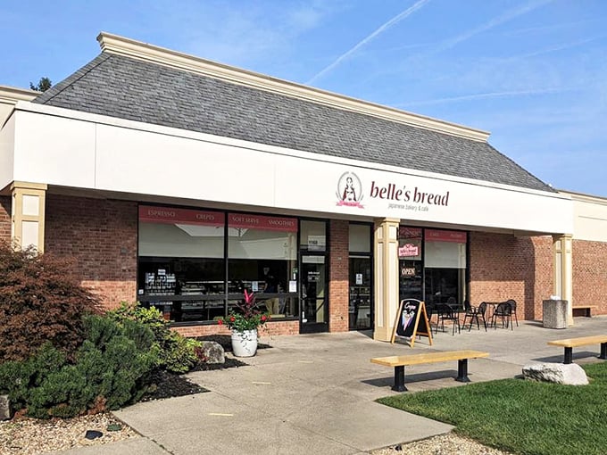 The exterior may whisper "strip mall," but the treats inside scream "book your flight to Kyoto"—or at least your drive to Columbus.