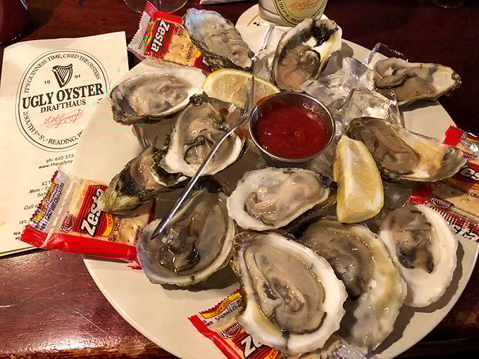 Fresh oysters served with the kind of reverence usually reserved for fine art—briny treasures that taste like the ocean decided to send you a love letter.
