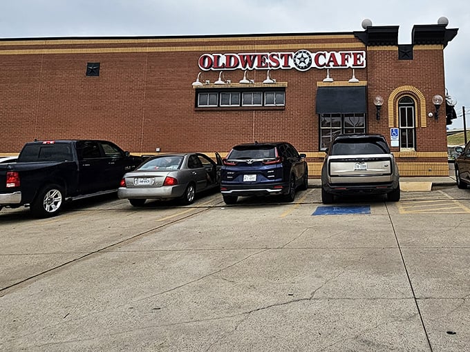 The parking lot fills early – concrete evidence that something magical happens inside these brick walls before most people hit the snooze button.