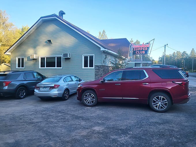 The parking lot tells the story—locals and visitors alike make the journey to this hidden gem. Wisconsin's best-kept secrets are worth the drive.