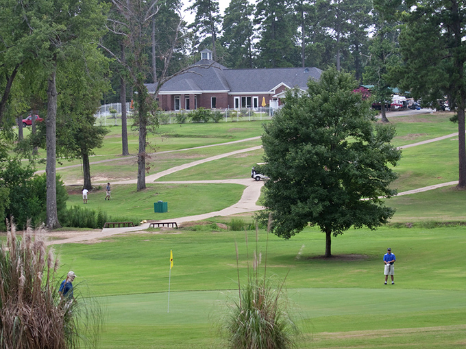 Pine Hills Golf Course offers greens so inviting they make even terrible golfers like me believe in the possibility of par. 
