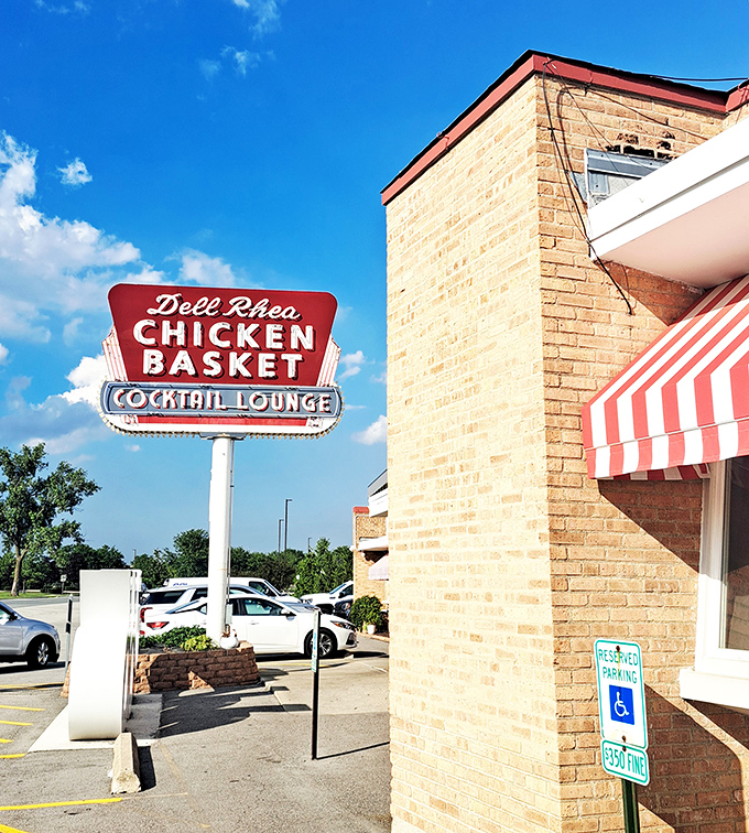 The sign doesn't just mark a restaurant – it's a landmark, a promise, and for many Route 66 travelers, a pilgrimage destination.