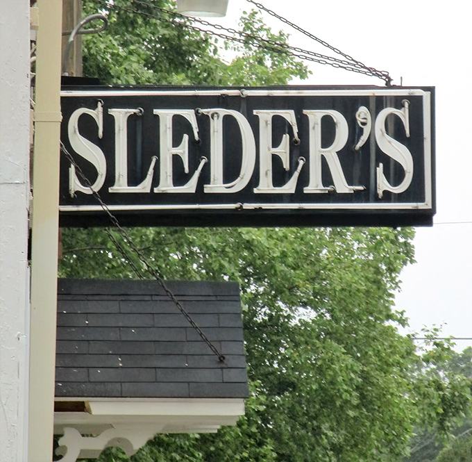 The sign that's guided hungry travelers for generations – simple, straightforward, and promising exactly what it delivers: authentic Michigan hospitality. 