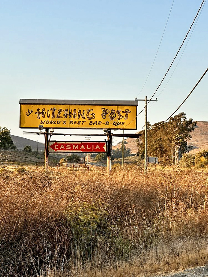 "World's Best Bar-B-Que" proclaims the roadside sign, a bold claim backed by decades of satisfied diners and empty plates.