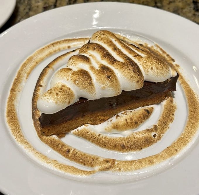 This S'mores Pie doesn't just remind you of campfires—it elevates the childhood classic into a sophisticated dessert worthy of wine country.