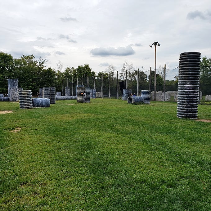 SplatterPark's paintball arena provides unexpected retirement therapy—because sometimes what you really need is permission to make a colorful mess without consequences.