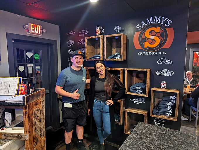 The friendly staff at Sammy's brings the menu to life with genuine enthusiasm for what they're serving up.