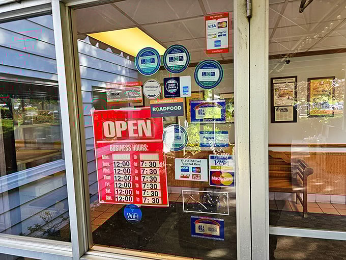 Those business hours aren't just a schedule – they're a promise that comfort food awaits at the end of your journey.