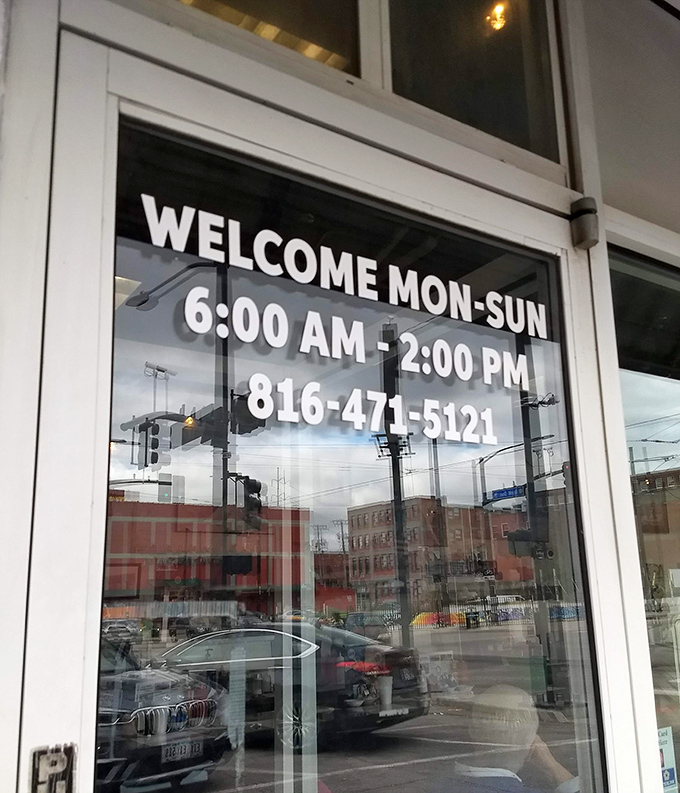 "Welcome" isn't just a sign—it's a promise. Open seven days a week because breakfast cravings don't believe in weekends.