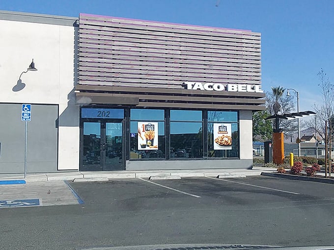 Yes, Lindsay has a Taco Bell – because sometimes small-town charm includes the comfort of familiar fast food alongside local treasures.