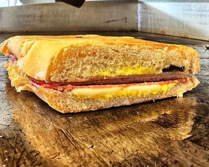 The Cuban sandwich—Florida's gift to humanity—gets the Mac's treatment: unpretentious, substantial, and worthy of a detour.