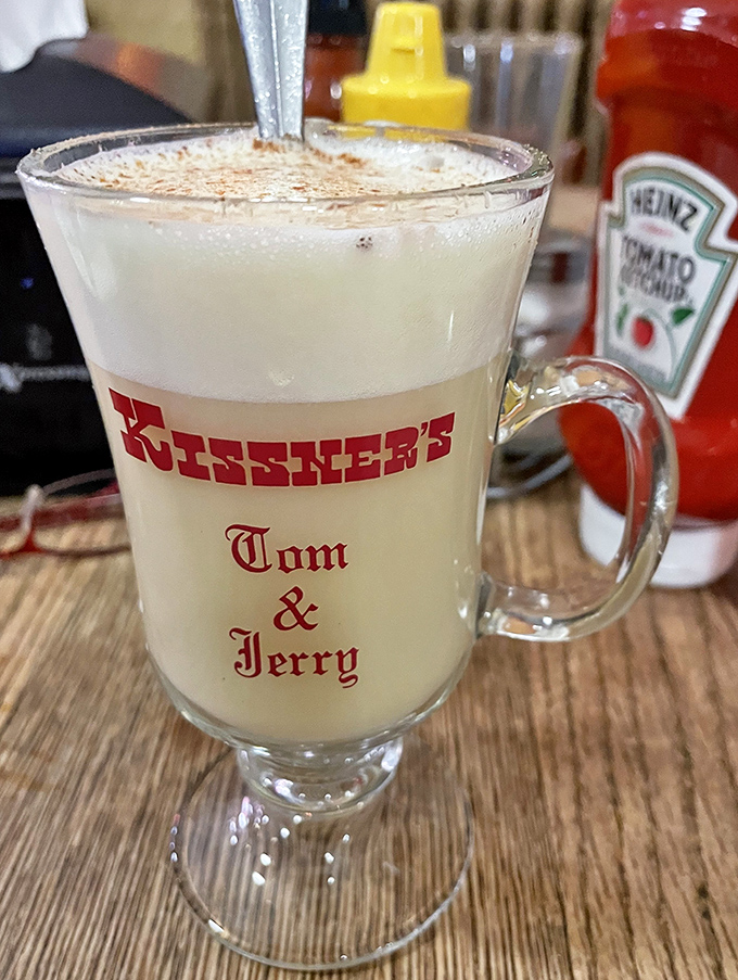 The Tom & Jerry—a frothy, warming concoction that's like Christmas in a glass, even in July.